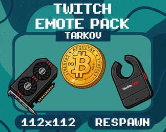 Escape From Tarkov Animated Emote Pack for Twitch & Discord Ledx ...