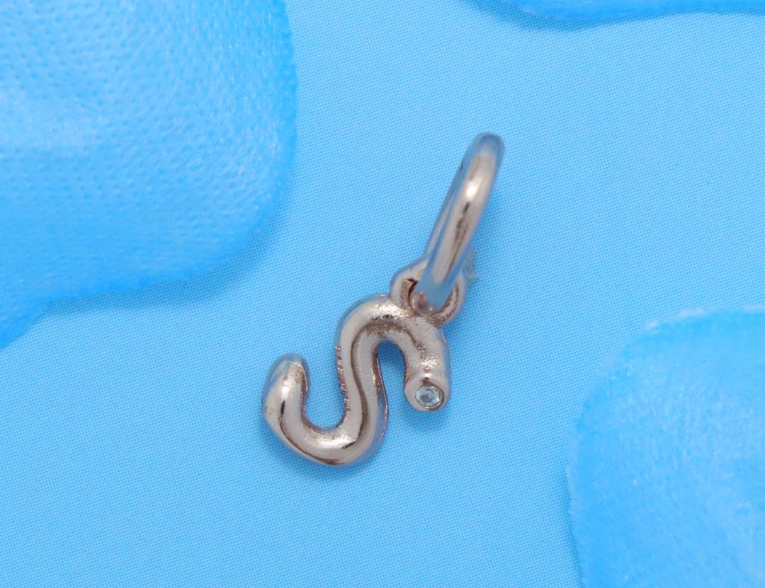 Pandora Letter A-Z Script Charm - Etsy
