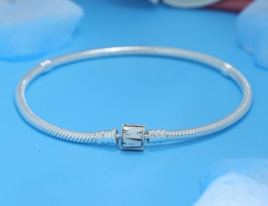 Pandora Marvel Logo Clasp Snake Chain Bracelet - Etsy