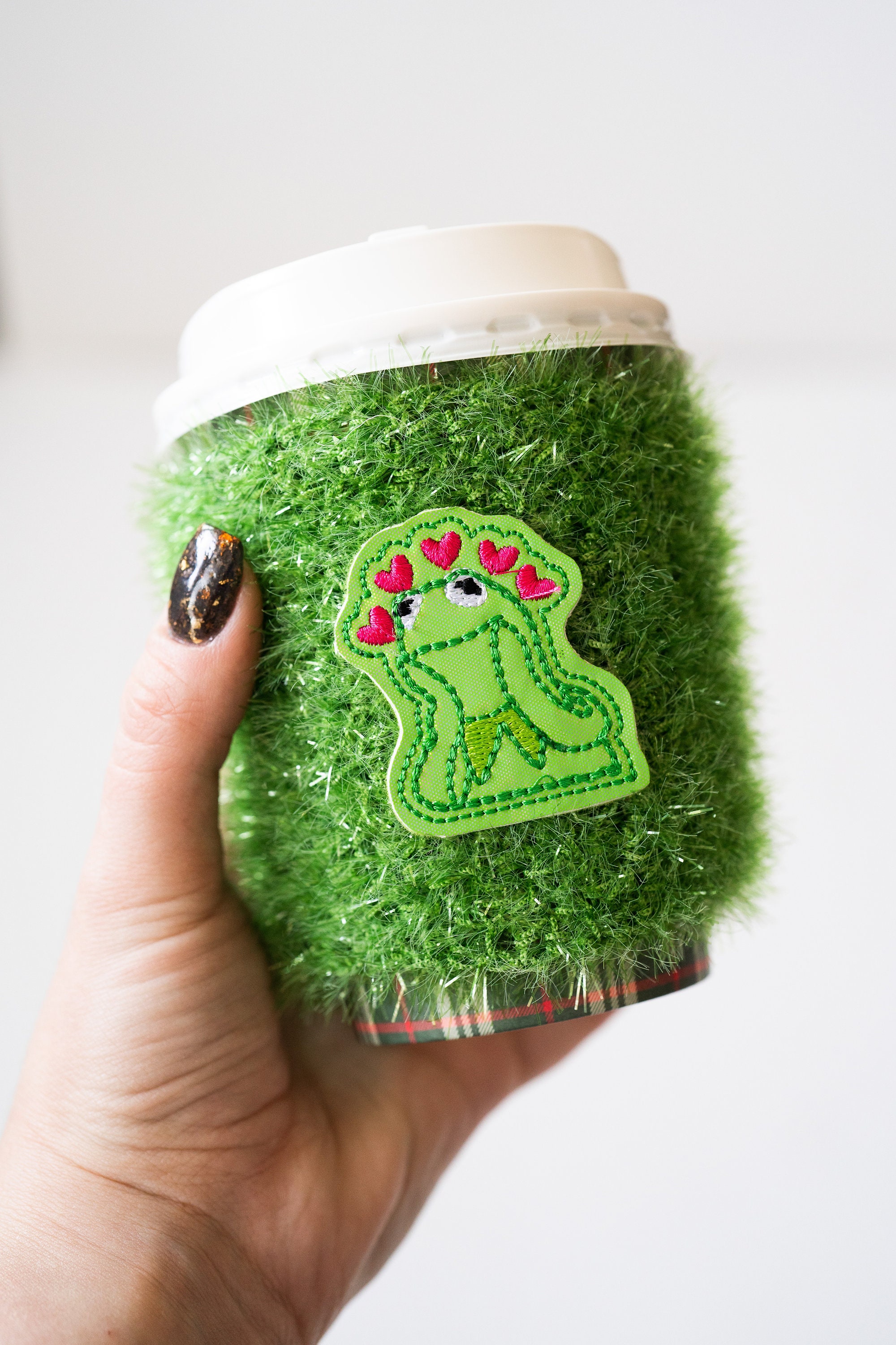 Frog Heart Meme Coffee Cozy Ready to Ship - Etsy UK