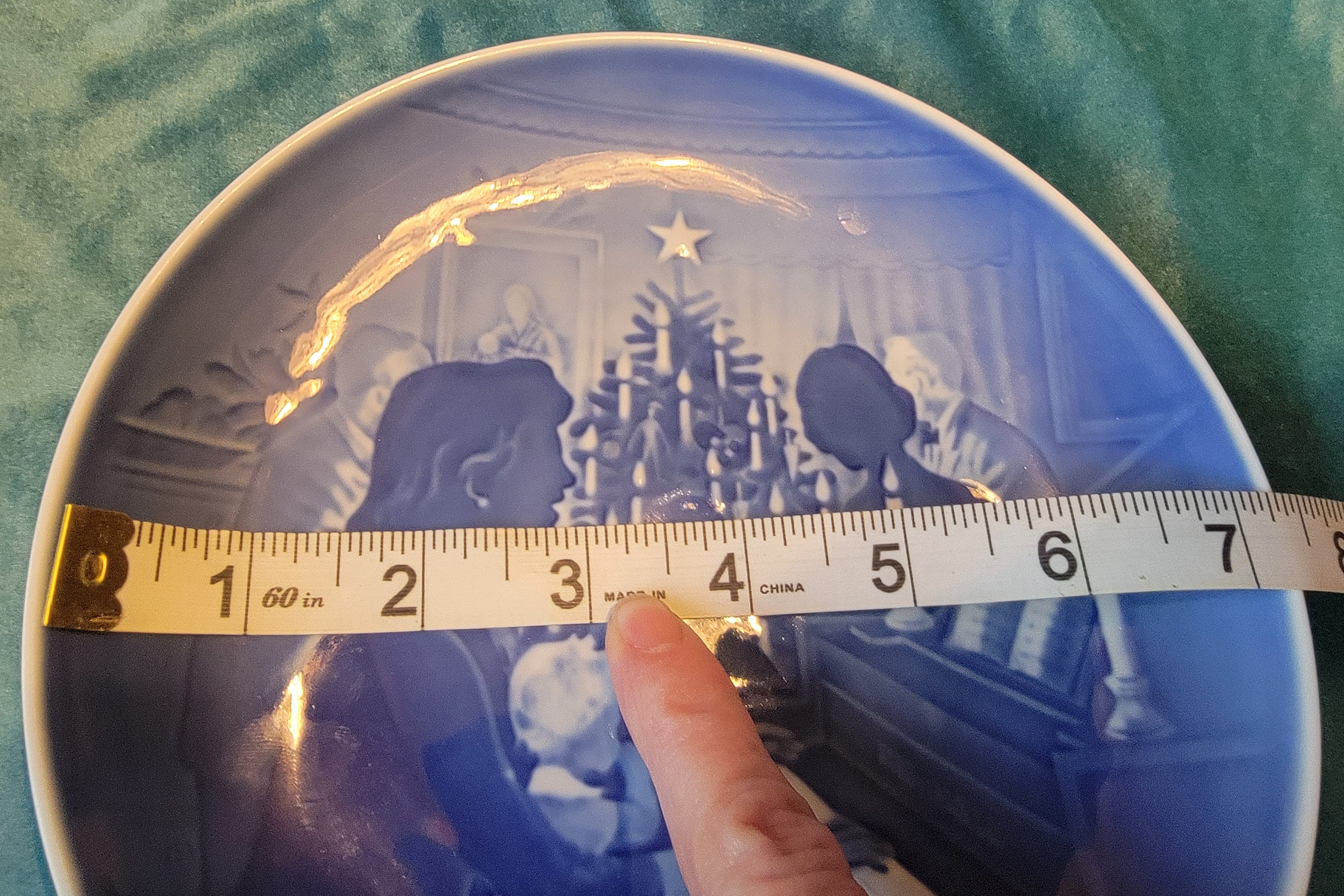 Jule After 1971 Collector's Plate Christmas at Home Made in Denmark - Etsy