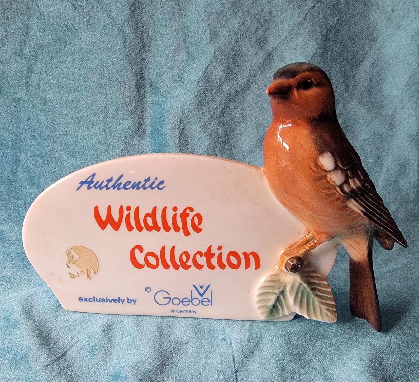 Vtg Authentic Wildlife Collection Goebel West Germany Bird Plaque - Etsy