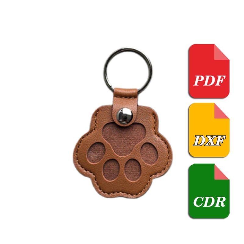 Keychain Bag Pattern Dxf - Etsy