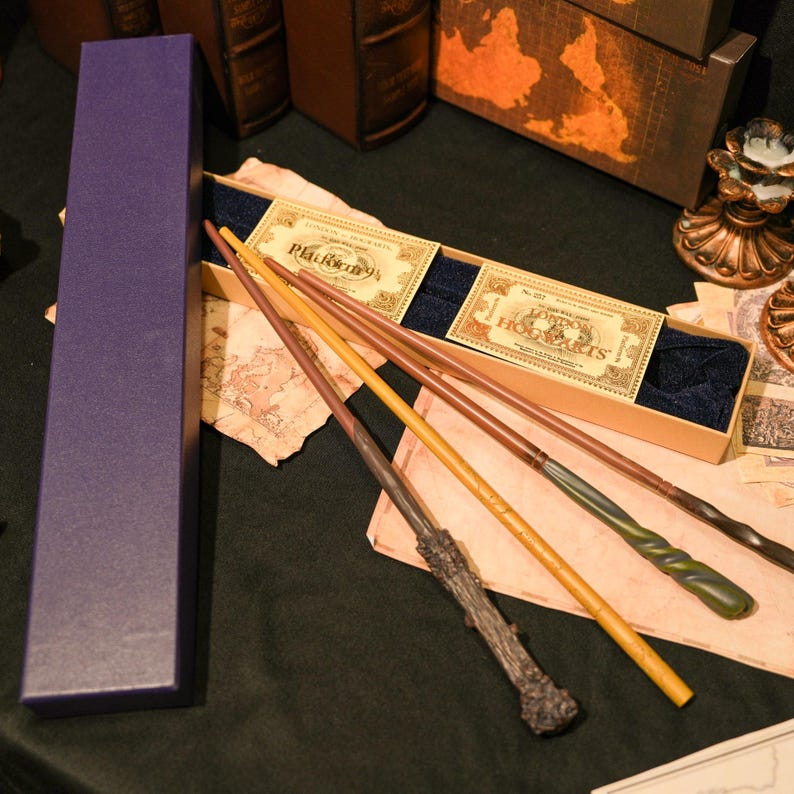 Personalized Wizard Wand With Name, Resin Magic Wand With Free Box ...