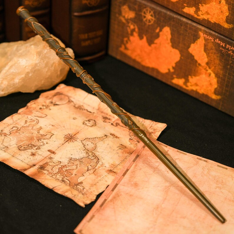 Personalized Wizard Wand With Name, Resin Magic Wand With Free Box ...