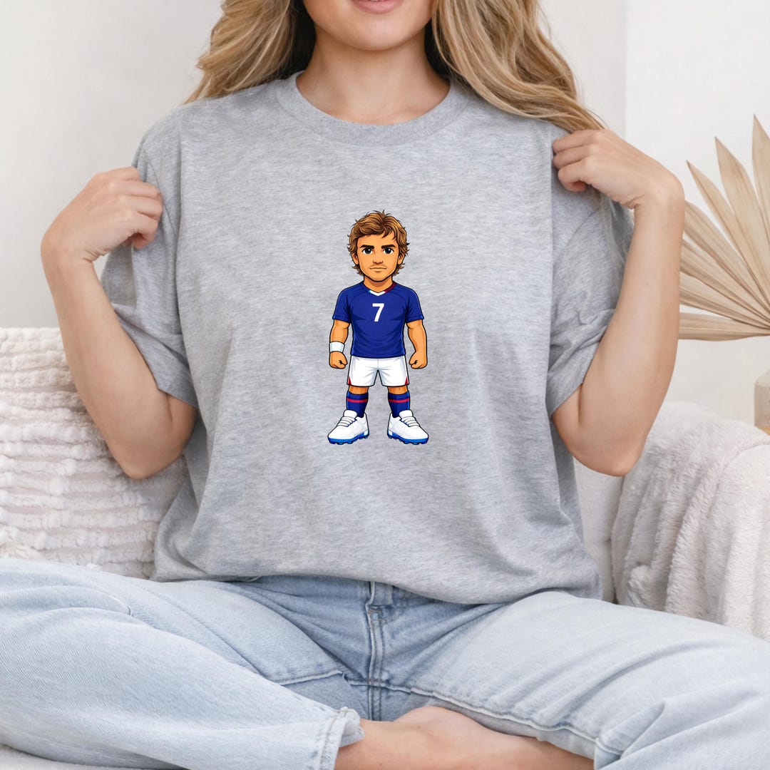 Antoine Griezmann Mini Player T-shirt – France Soccer Fan Apparel - Etsy