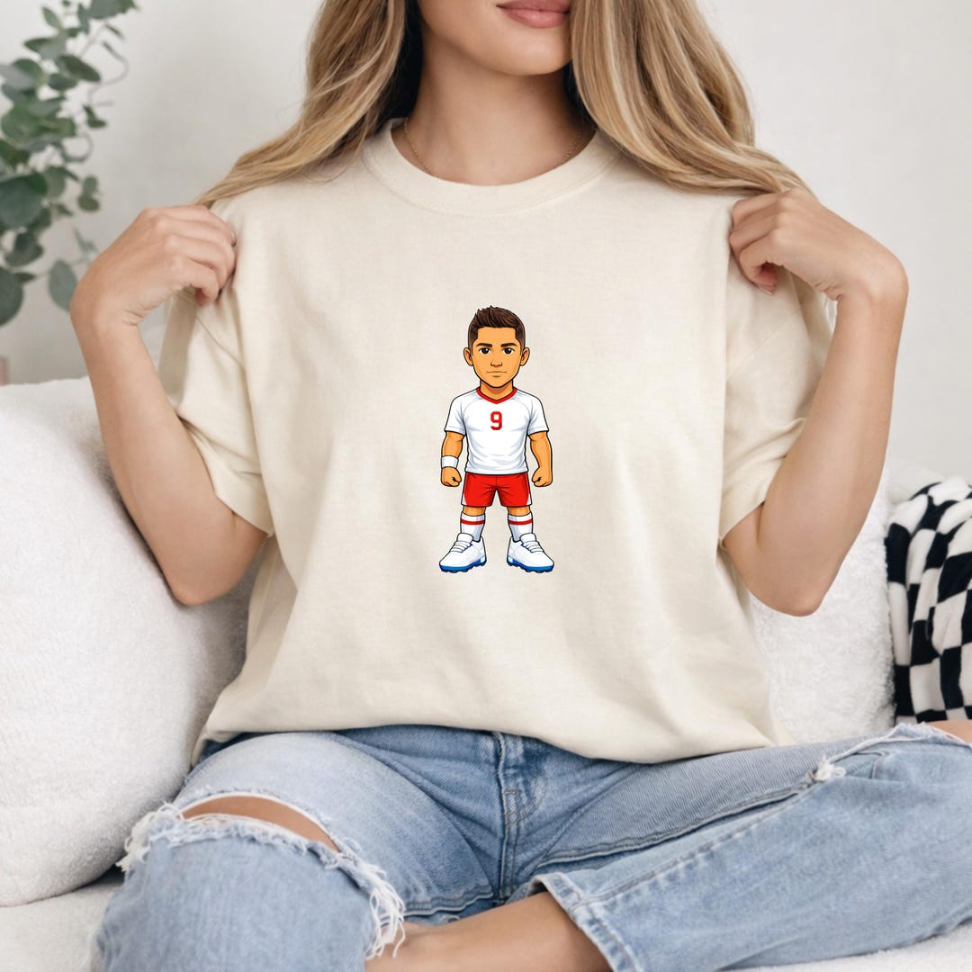 Robert Lewandowski Mini Player T-shirt – Canada Soccer Fan Apparel - Etsy