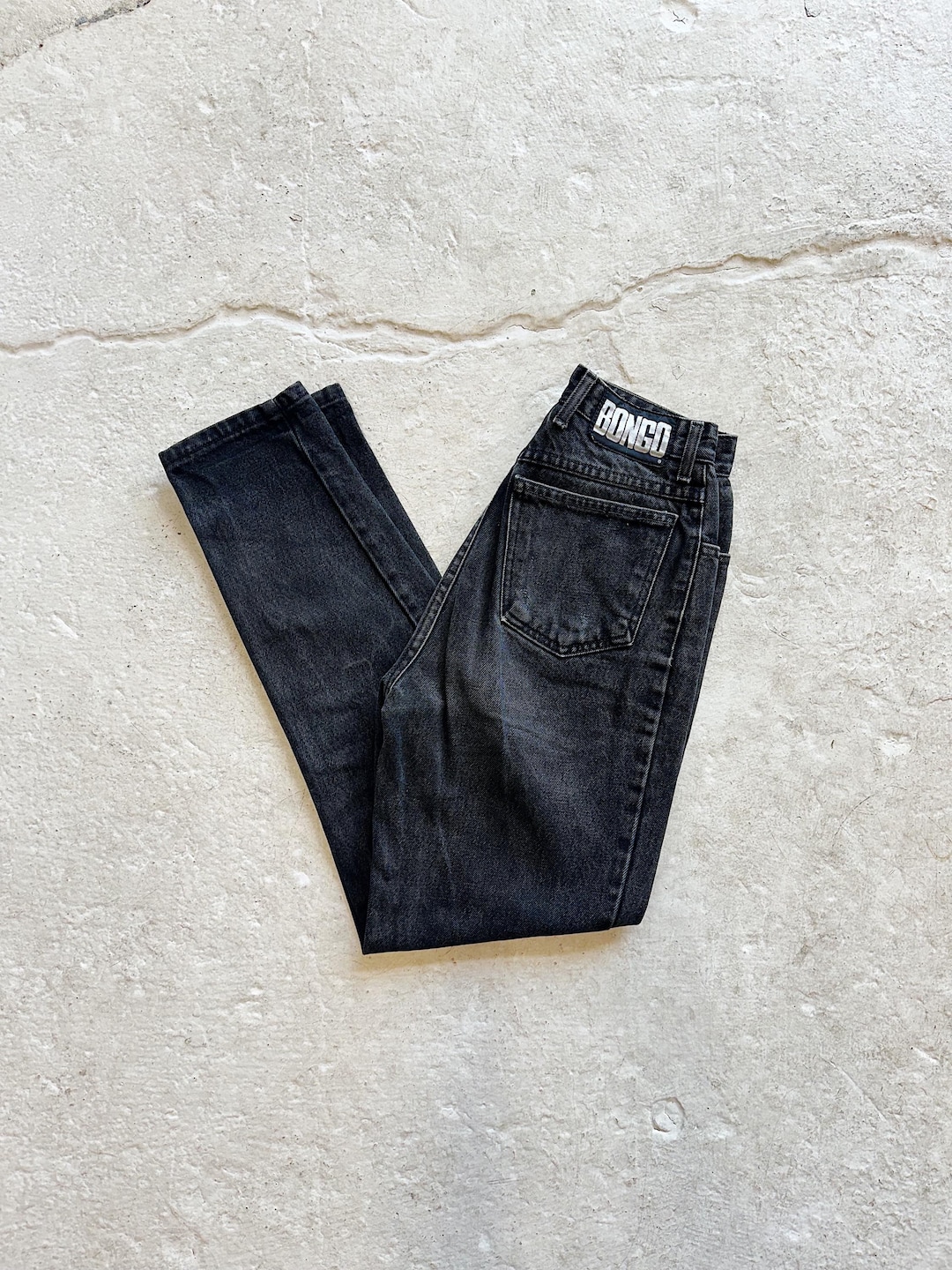 True Vintage 90s BONGO Jeans | Size 24 X 28 | Womens High Rise Tapered ...