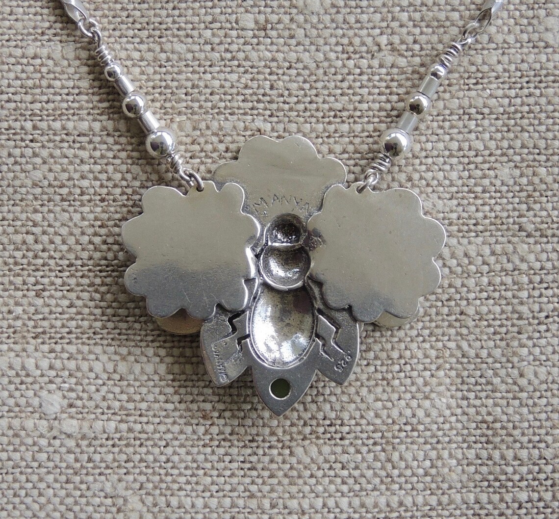 Bumblebee Necklace Sterling Silver Etsy