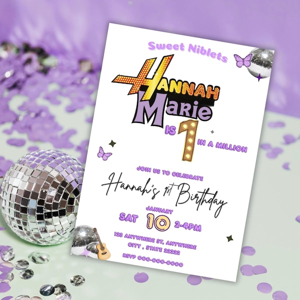 Hannah Montana Party Decor - Etsy