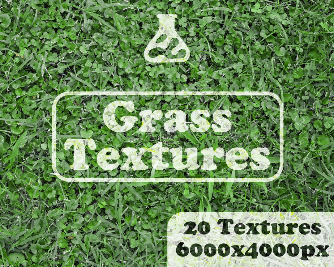Grass Textures Pack: 20 High-res Green Nature Backgrounds (6000x4000px ...