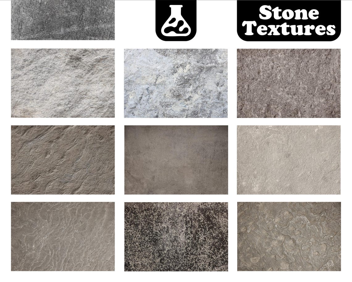 Stone Textures Pack: 20 High-res Rock Backgrounds (6000x4000px Jpgs) - Etsy