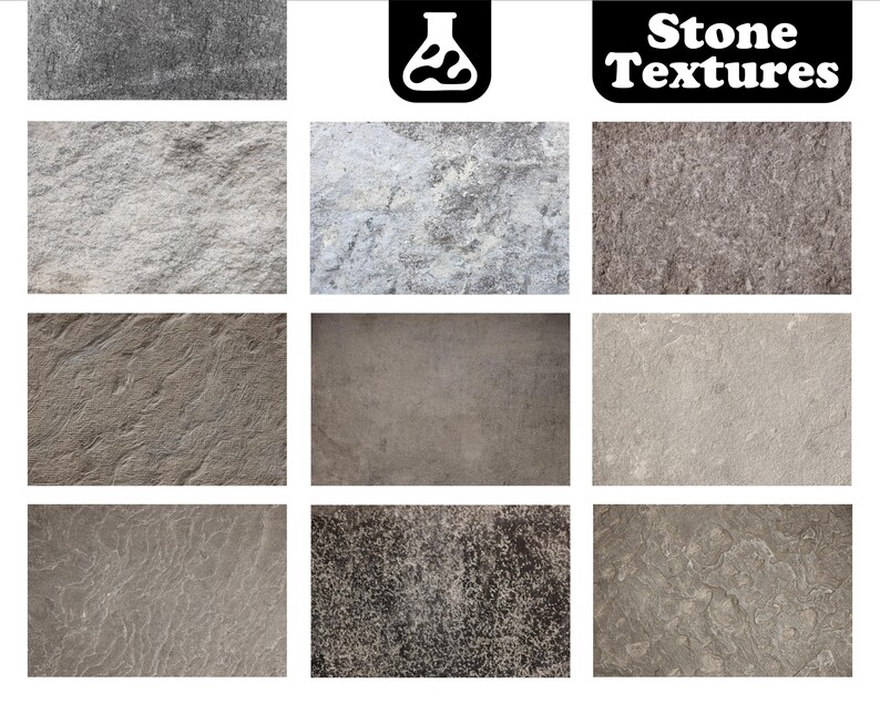 Stone Textures Pack: 20 High-res Rock Backgrounds (6000x4000px Jpgs) - Etsy