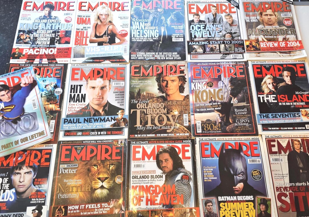 Empire Magazines 2004 + 2005 - Etsy