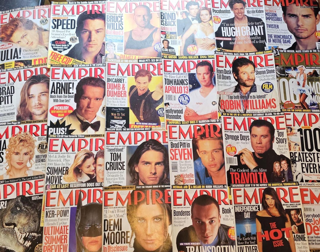 Empire Magazines Vintage 1993- 1996 - Etsy