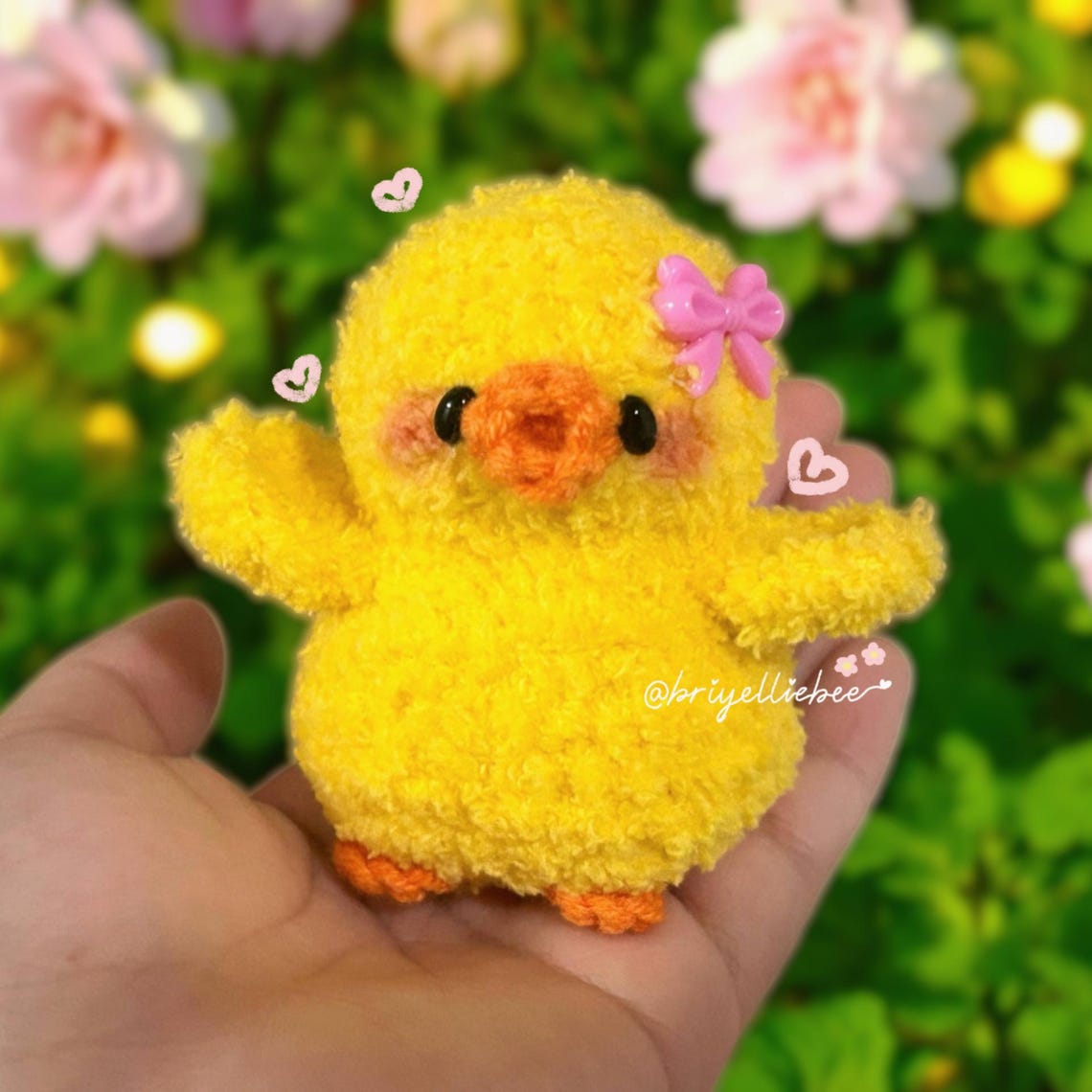 Crochet Baby Chick PDF Pattern | Crochet Amigurumi Plush Fur Chick - Etsy