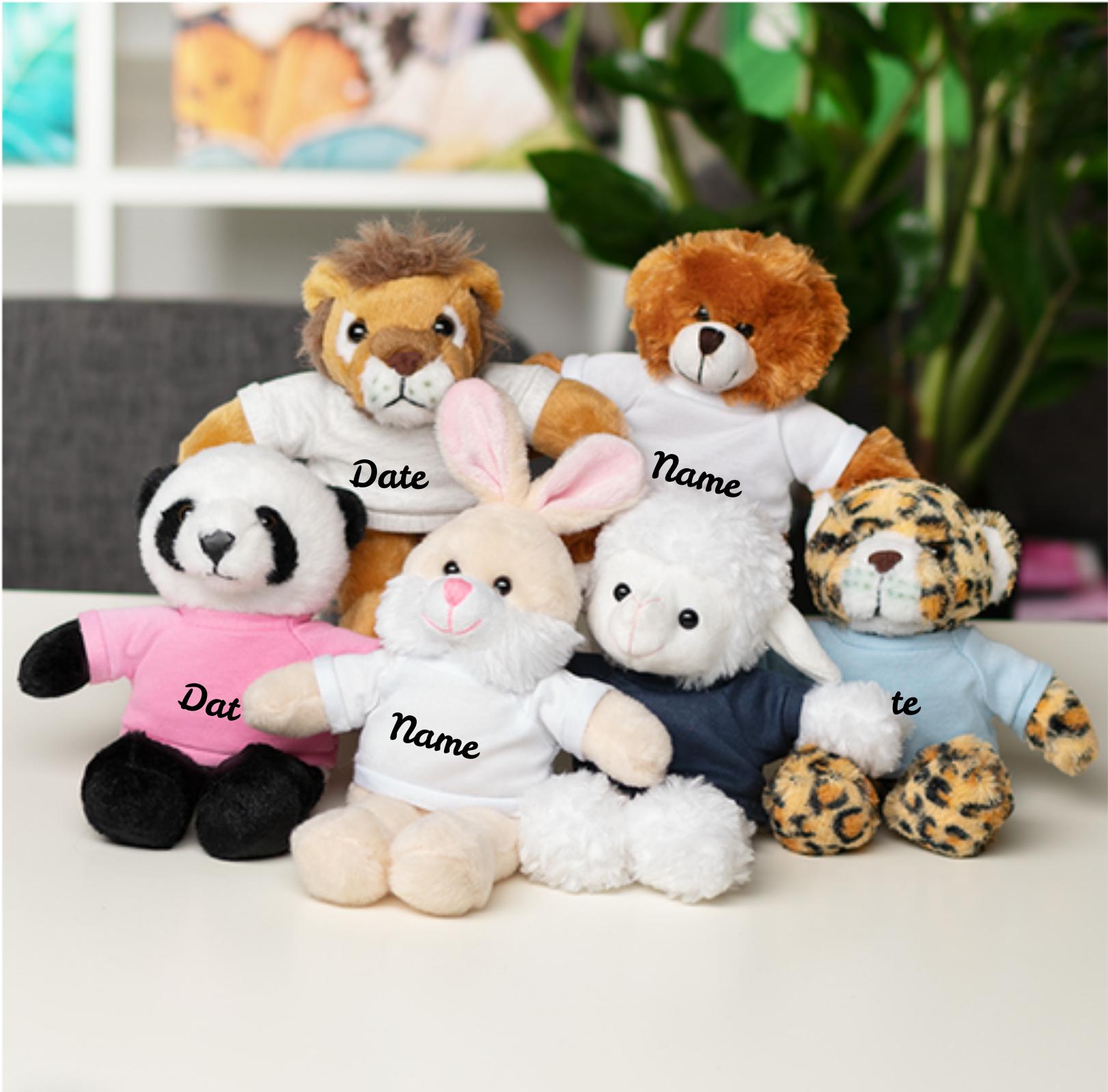 Personalized Stuffed Animal | Personalized Gift, Stuffed Animals: Panda ...