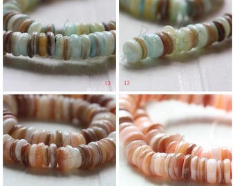 Shell disc beads | Etsy