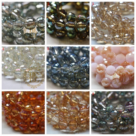 20 Pieces / Chinese Crystal / Glass Crystal / Round / Near - Etsy