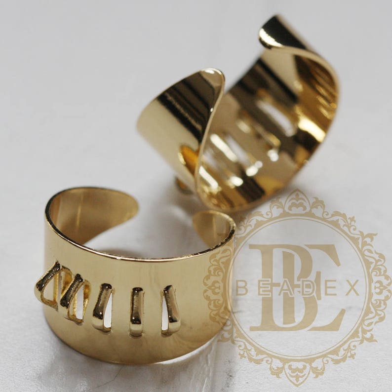 Brass Base / Ring Base / Ring / Bling Ring Base (C3768//V117) - Etsy