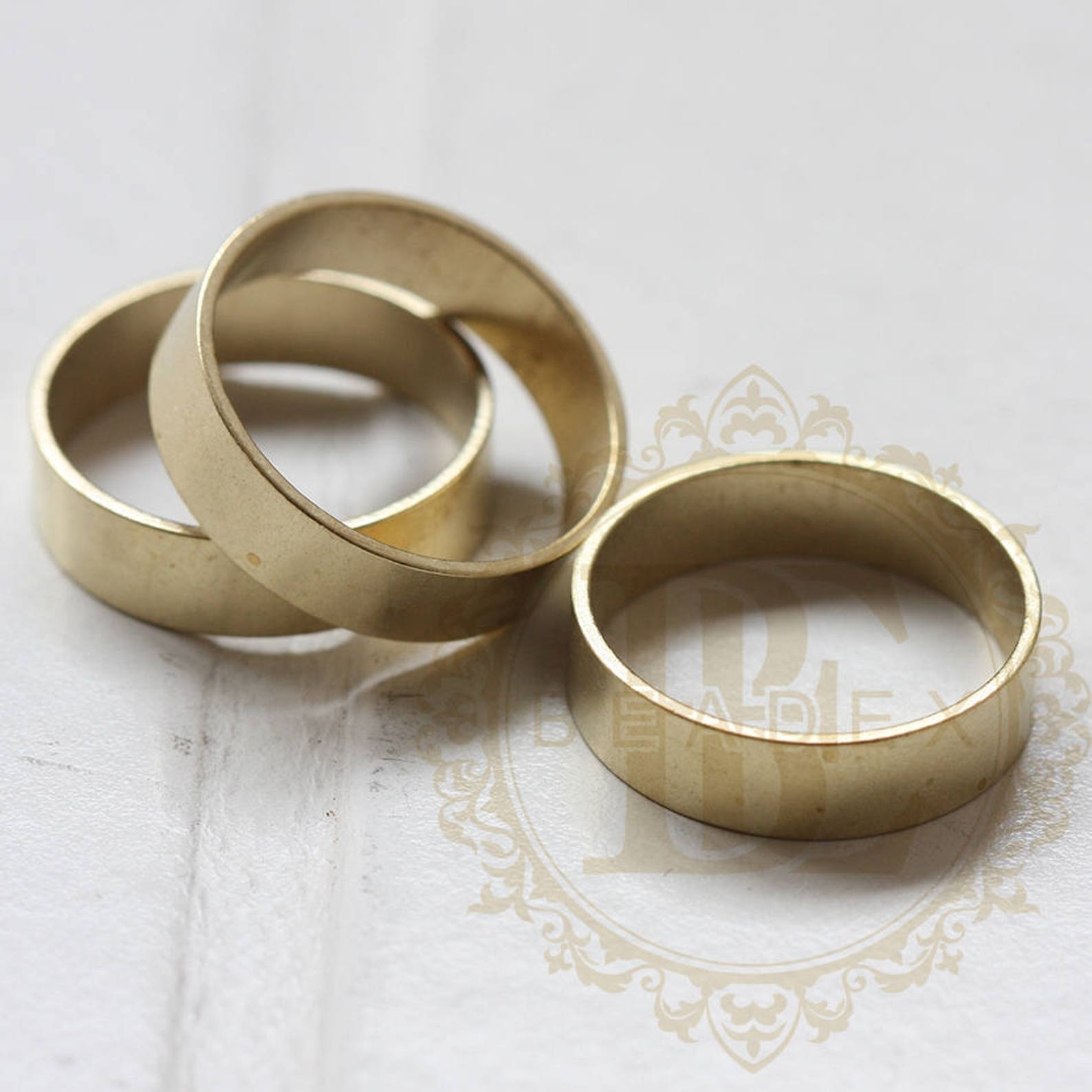 Brass Base / Round Loop / Ring / Link / No Hole C3829//V190 | Etsy