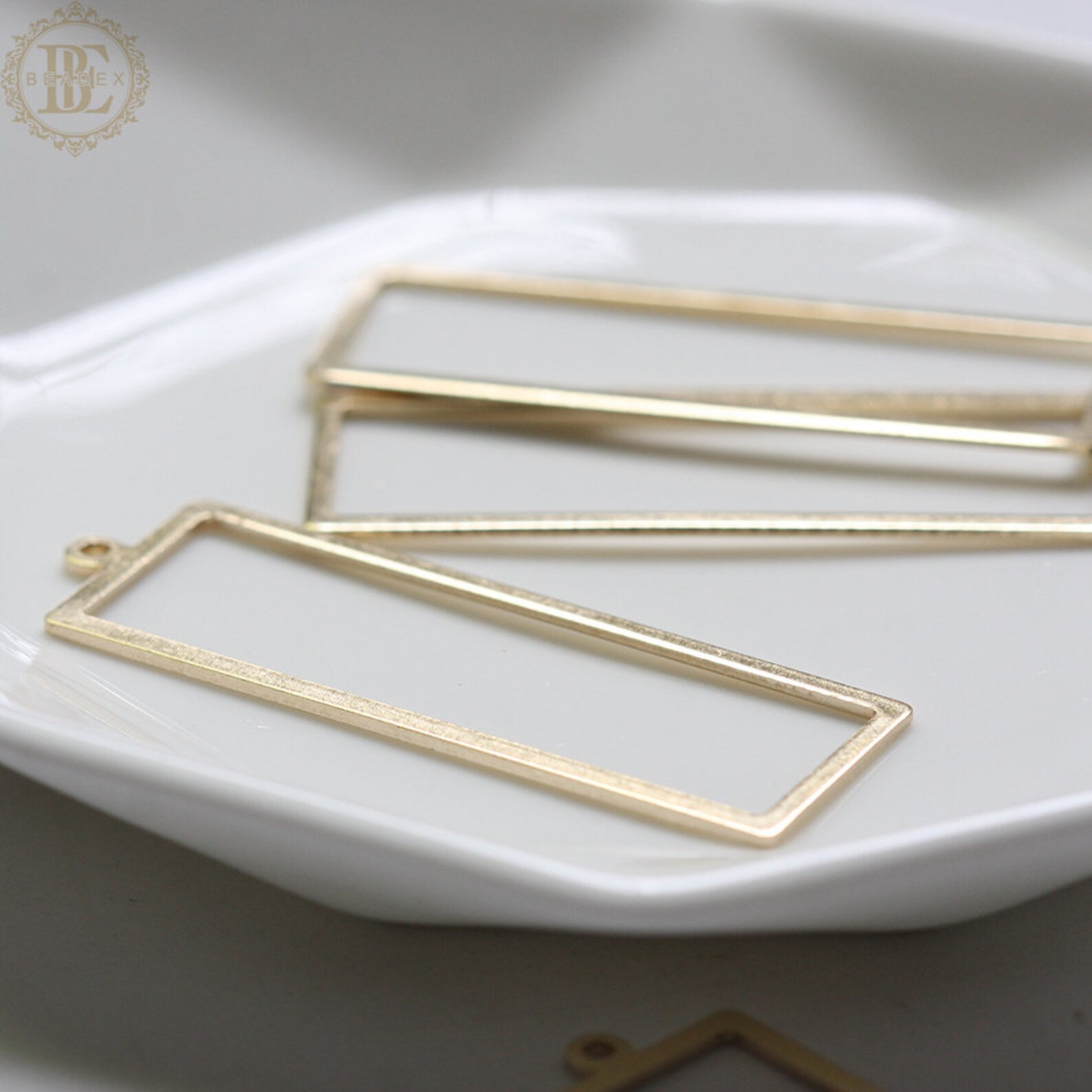 Solid Brass Base / Rectangle / Pendant 4615mm C4244 - Etsy