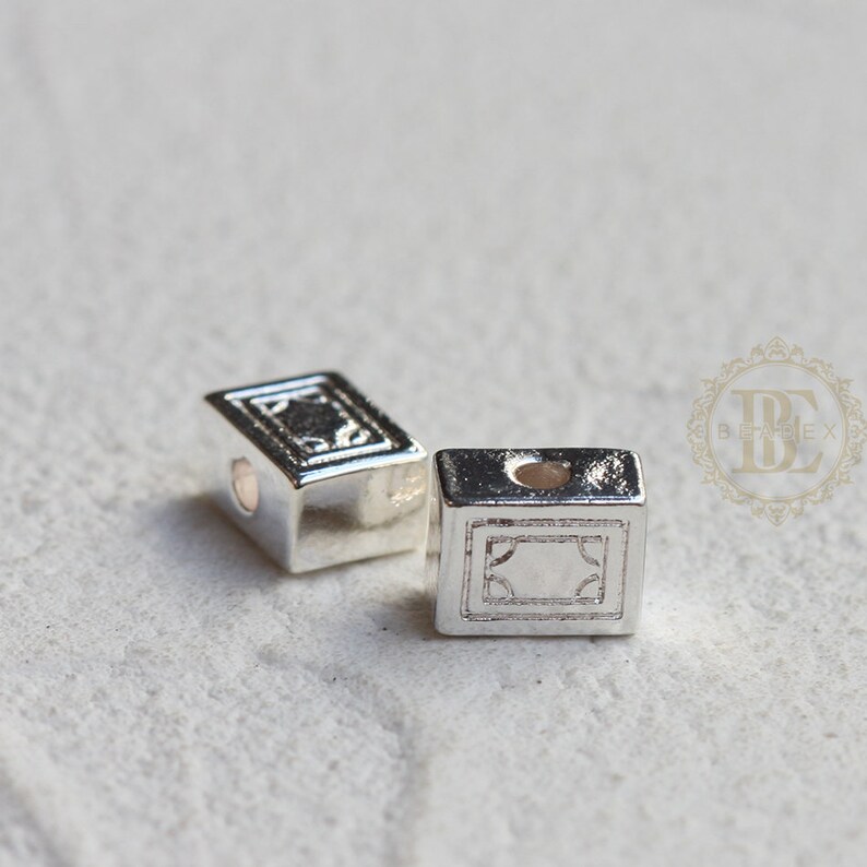 One Piece / Plated Solid Brass / Rectangle / Spacer / Beads / | Etsy