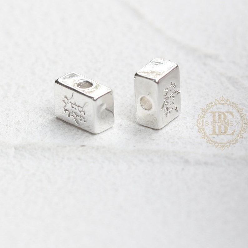 One Piece / Plated Solid Brass / Rectangle / Spacer / Beads / | Etsy