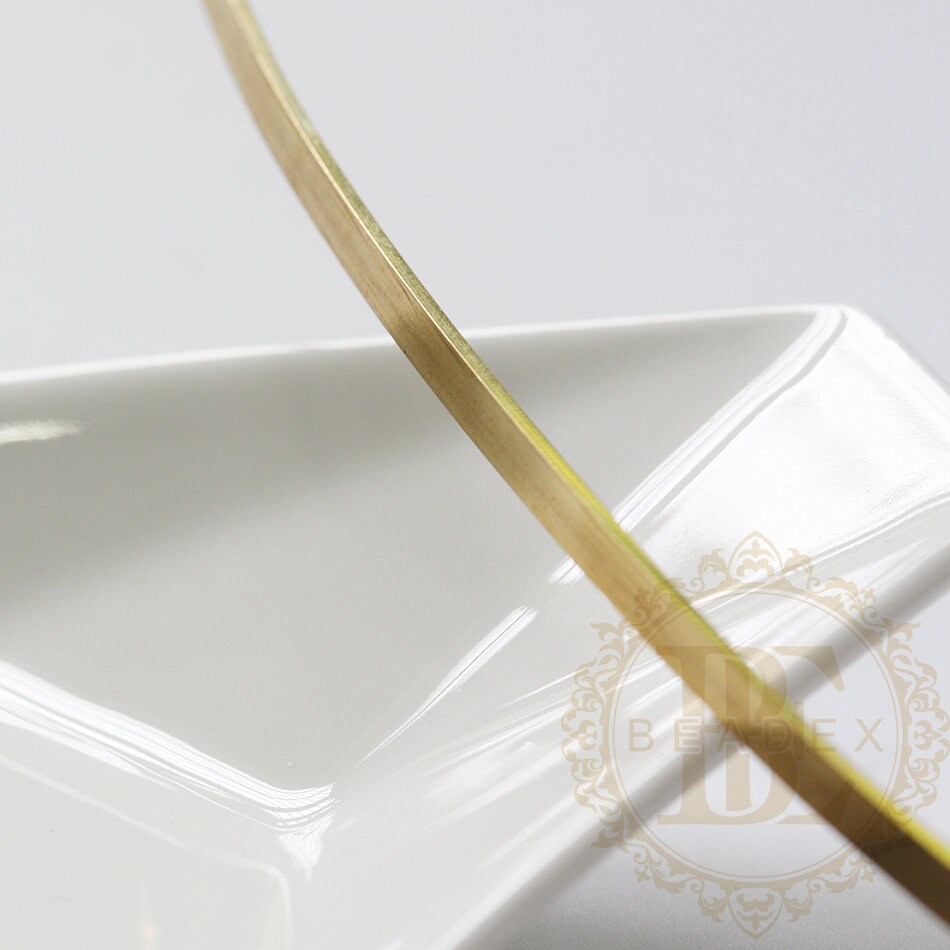 One Meter / Half Hard / Wire Wrapping Wire / Flat Wire / Flat / Raw ...