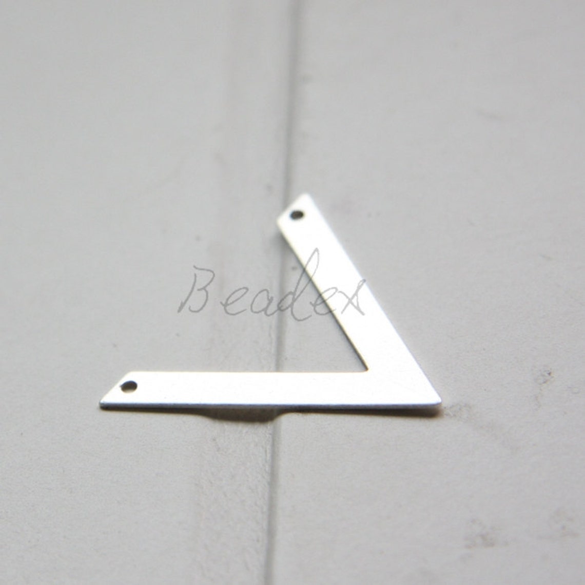 One Piece / Matte Silver Plated / Real Silver / Brass Base / - Etsy