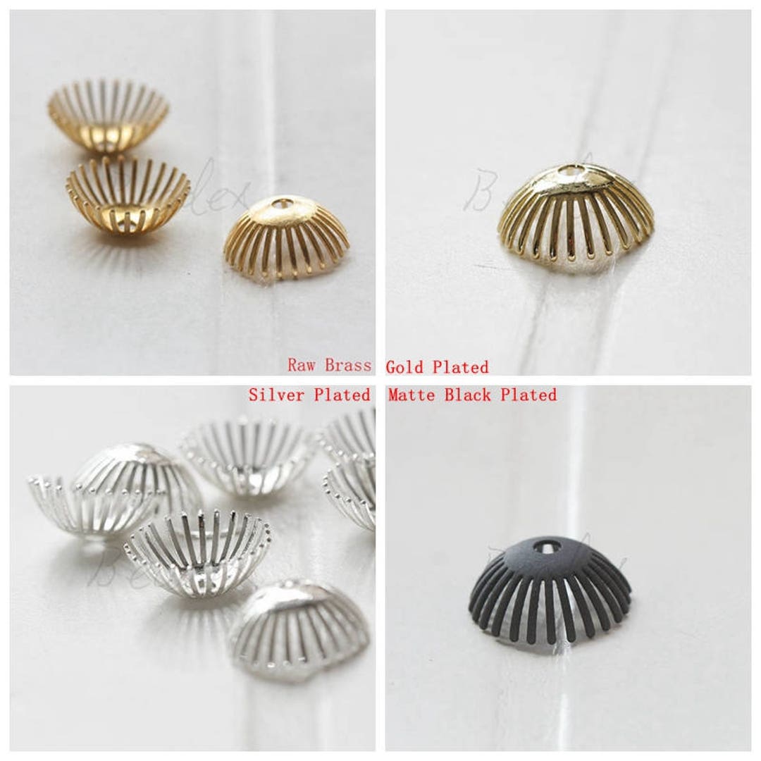 Brass Base / Cap / Bead Cap (C3583//V17) - Etsy