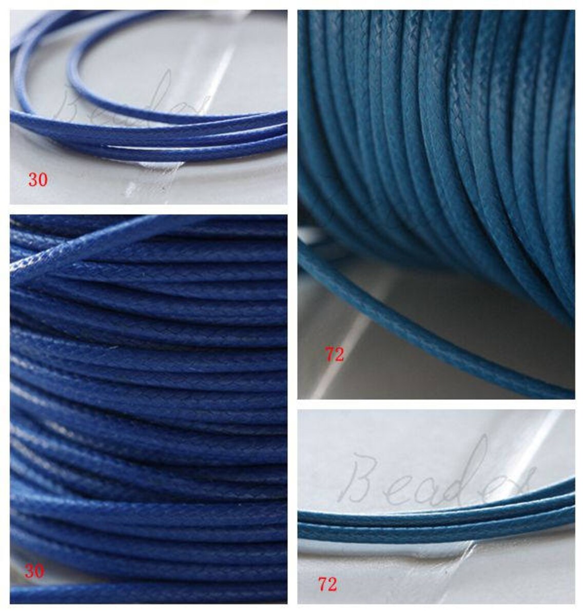 20 Meters / Waxed Cotton / Cord 2mm - Etsy