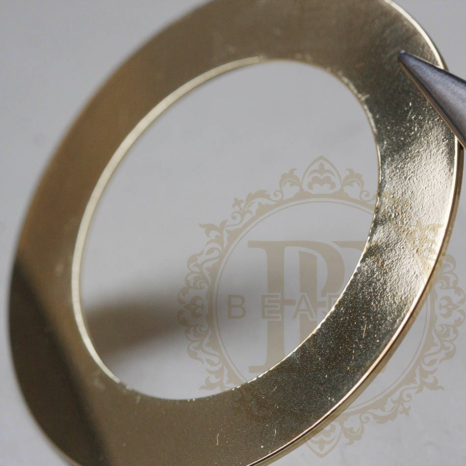 One Piece / Brass Base / Washer / Ring / 60mm1mm - Etsy