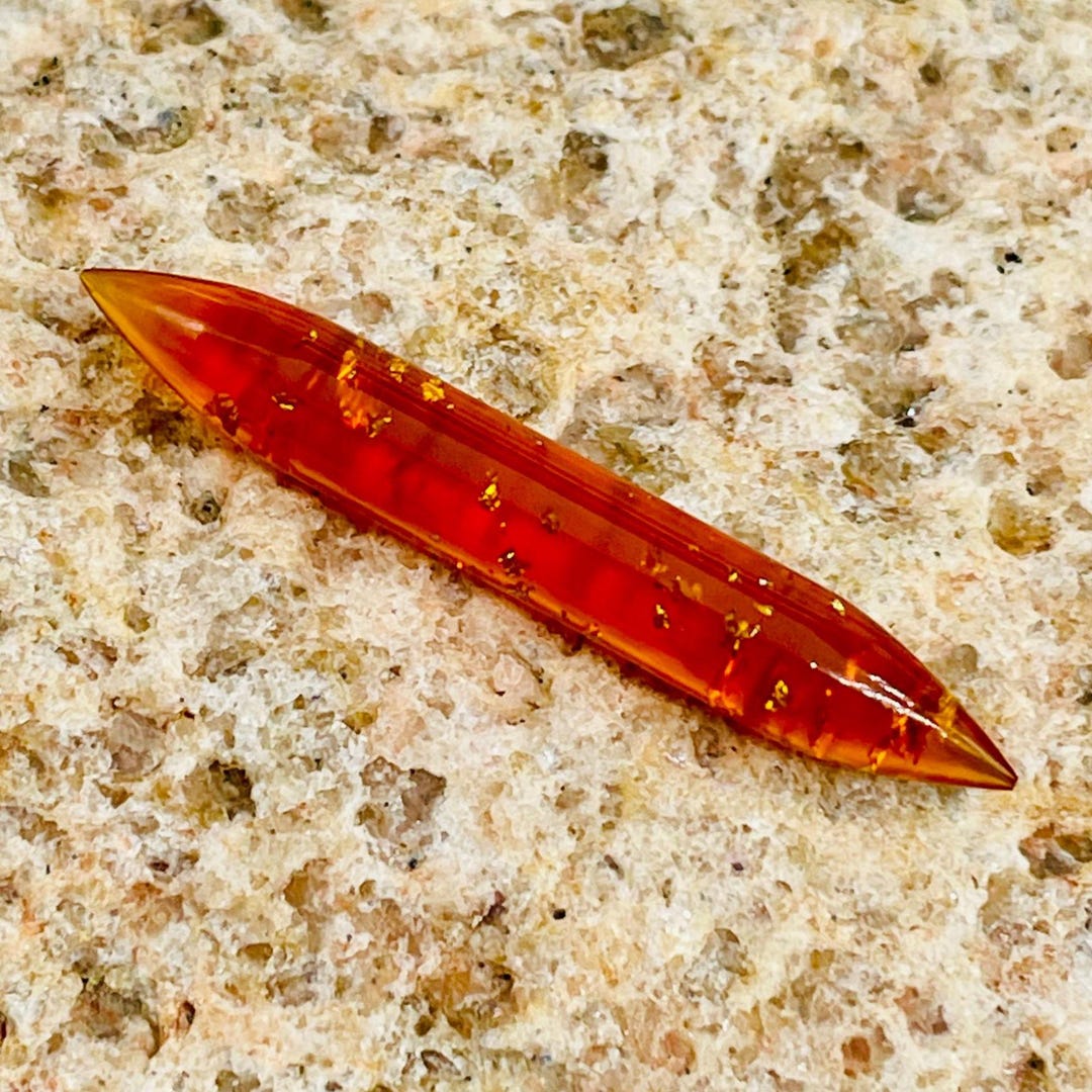 Amber Spike Tusk, Tribal Piercing Jewelry, Handmade Size 12g to 15mm ...