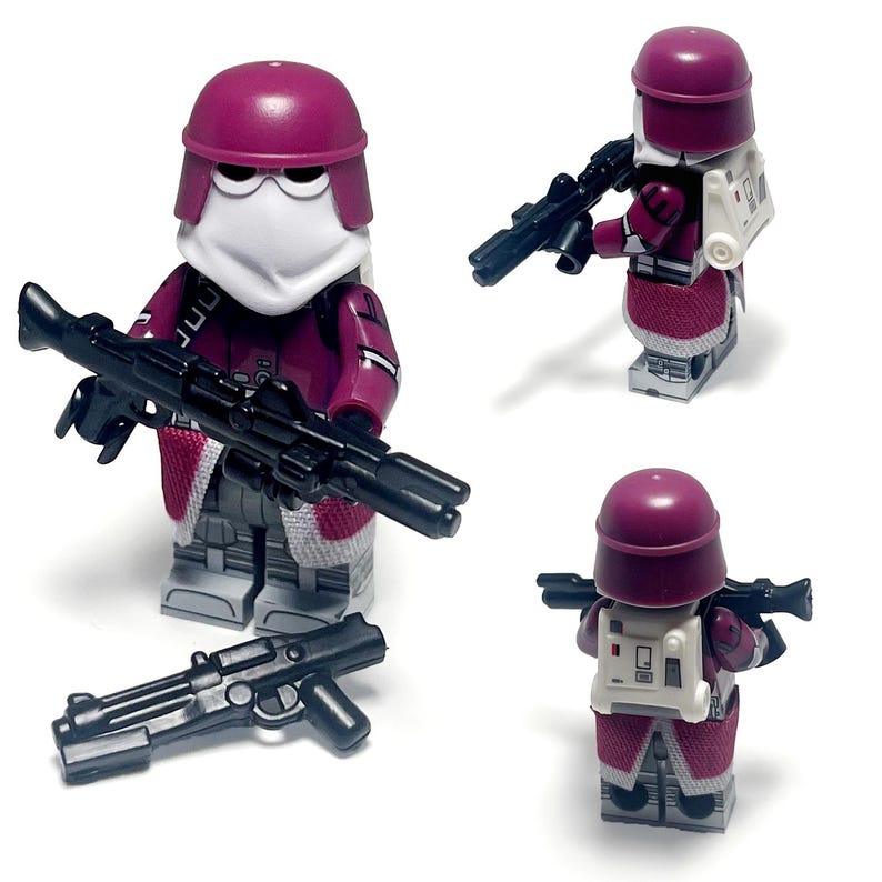 21st Nova Corps Galactic Marine Custom Star Wars Minifigure Purple ...