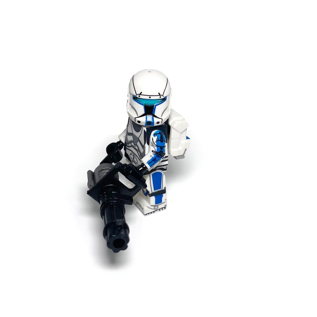501st Legion Commando Custom Minifigure Advanced Blue Clone Trooper ...
