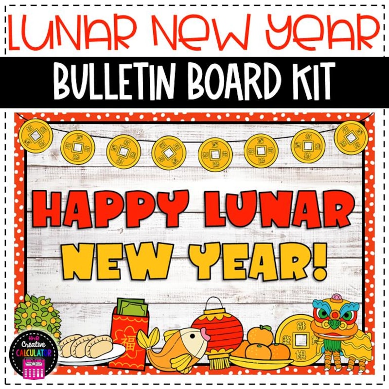 Chinese New Year Bulletin Board - Etsy