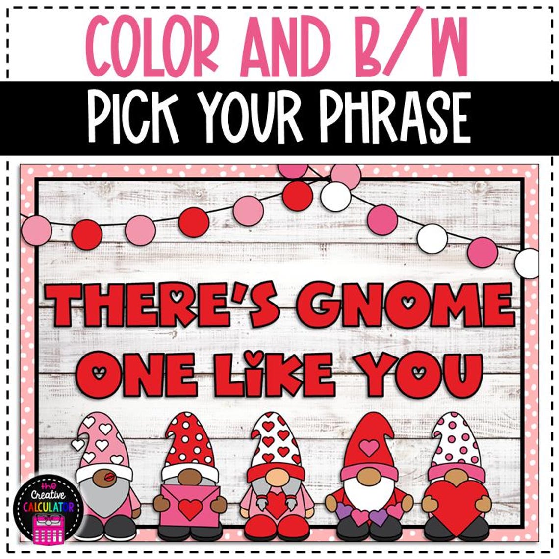 Valentine's Day Gnomes Bulletin Board - Classroom Decor - Etsy