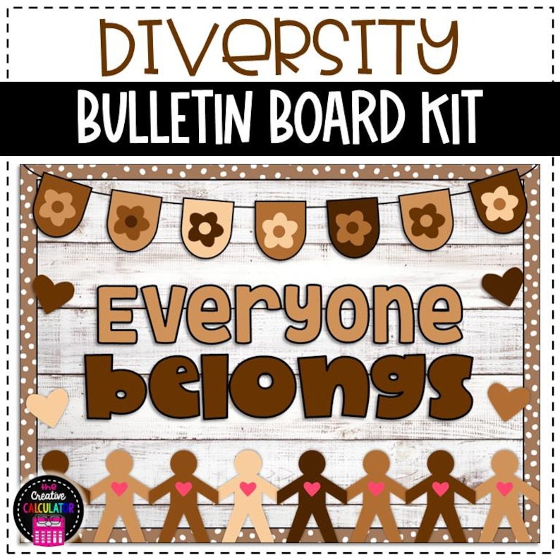 Diversity Inclusion Bulletin Board - Everyone Belongs Bulletin Board ...