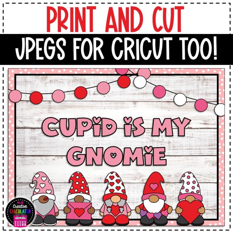 Valentine's Day Gnomes Bulletin Board - Classroom Decor - Etsy