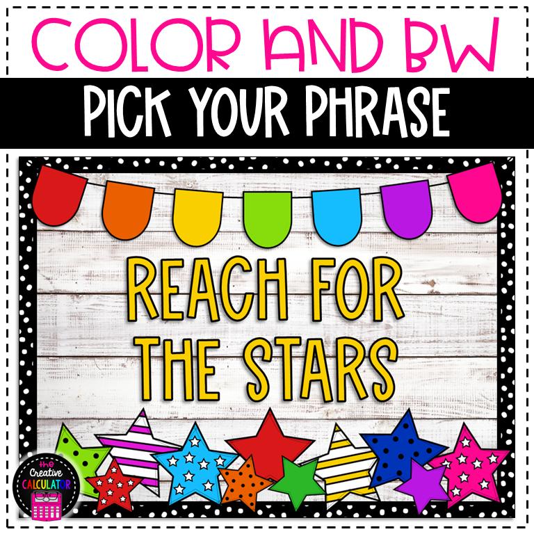 Shining Stars Bulletin Board or Door Decor - Classroom Decor - Etsy