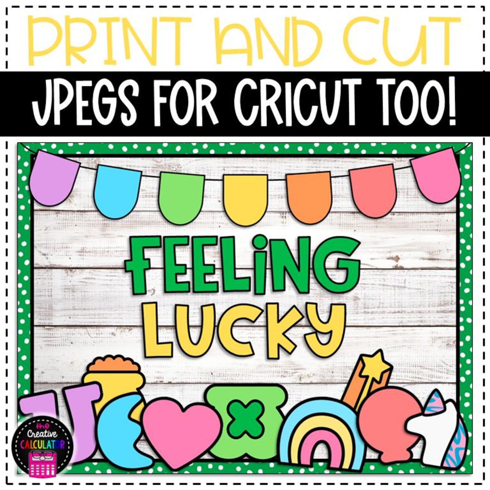 Lucky Charms Bulletin Board or Door Decor - St Patrick's Day Bulletin ...