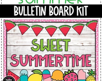 Aloha Summer Flamingos Luau Bulletin Board or Door Decor - Summer ...