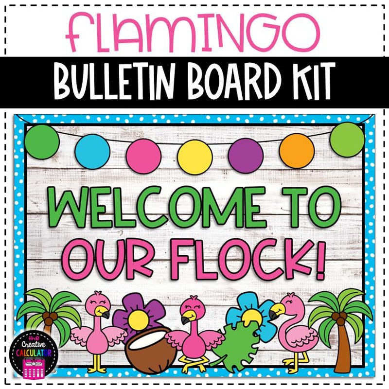Flamingo Classroom - Etsy