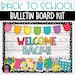 Welcome Back School Supplies Bulletin Board or Door Decor - Back to ...