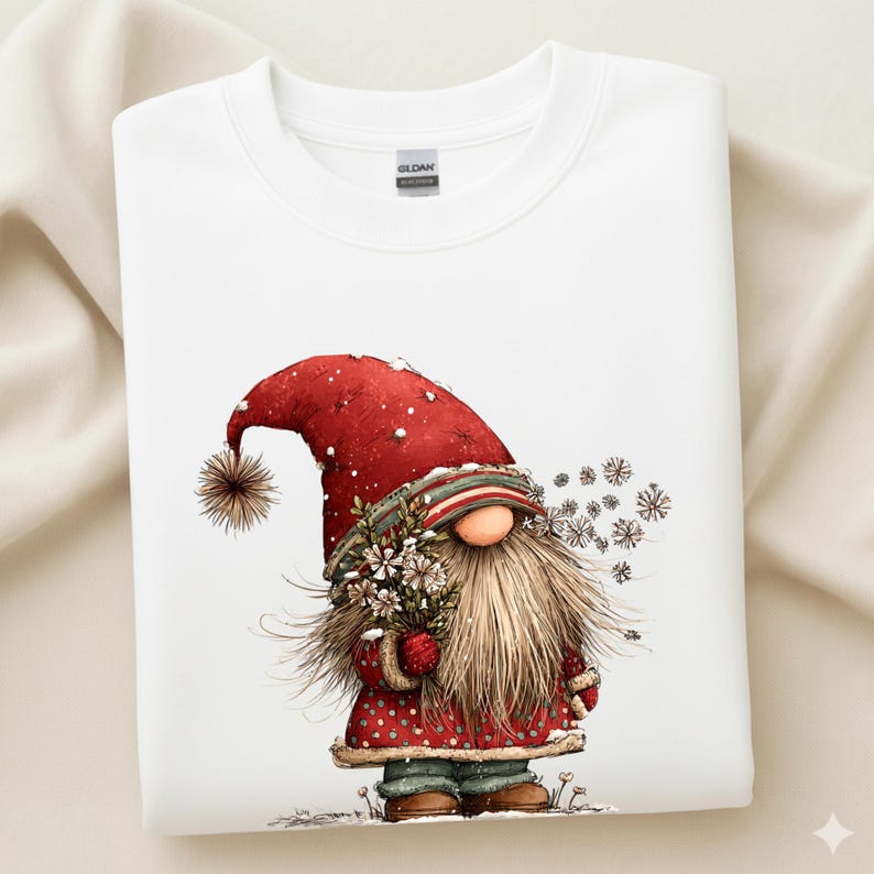 Gnome PNG Mega Bundle – 40 Gnomos Navideños Clipart | Diseños de ...