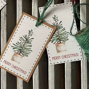 PRINTABLE Christmas Gift Tags, Boho Holiday Decor, Place Cards - Etsy