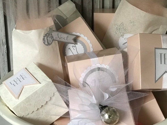 PRINTABLE Advent Calendar Packaging Kit Christmas Countdown - Etsy