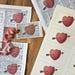 Printable Heart Labels or Tags for Gift Boxes or Bags - Etsy