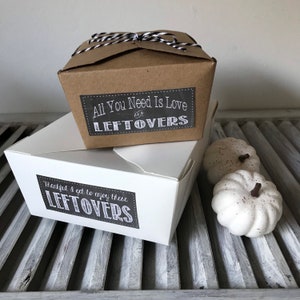 Leftovers Kit, Dinner Left Over Bags , Thanksgiving Food Container ...